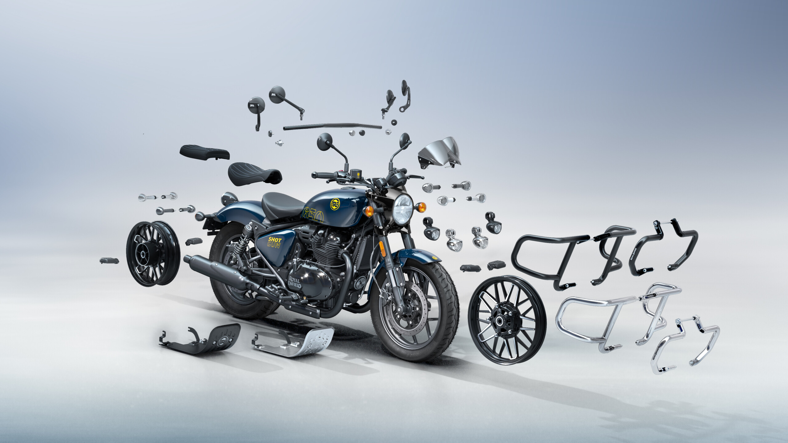 Royal Enfield Shotgun 650, il custom in salsa al curry dai ...